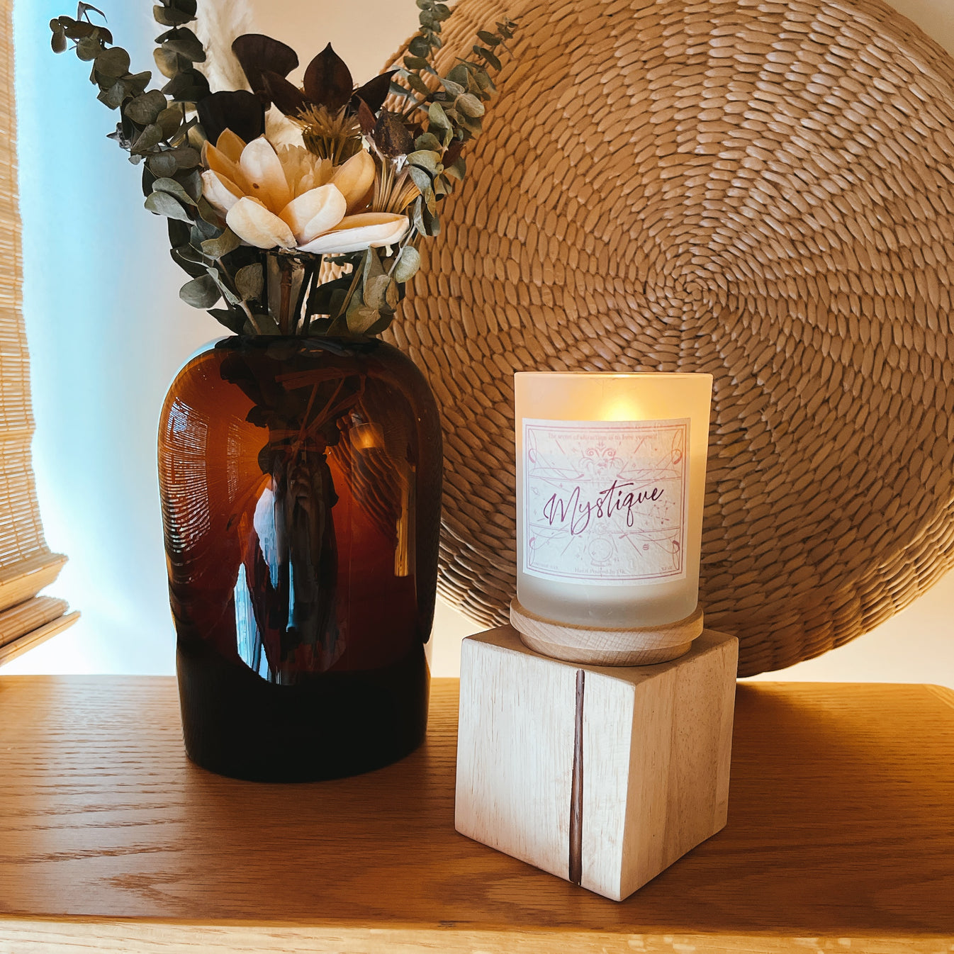 Coconut wax candle - Mystique – kanostudios