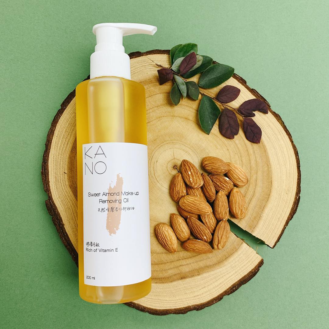 天然冷壓杏仁卸妝油 Sweet Almond Make-up Removing Oil – kanostudios